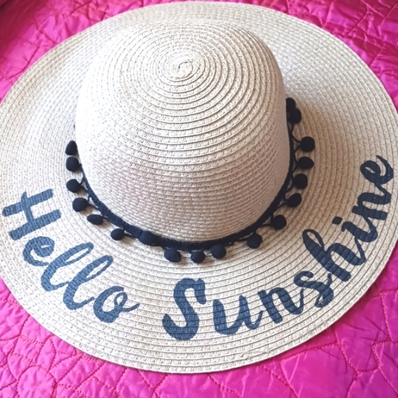 Accessories | Hello Sunshine Floppy Hat | Poshmark